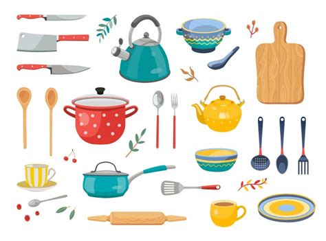 Kitchen Tools Royalty Free Vector Image Vectorstock
