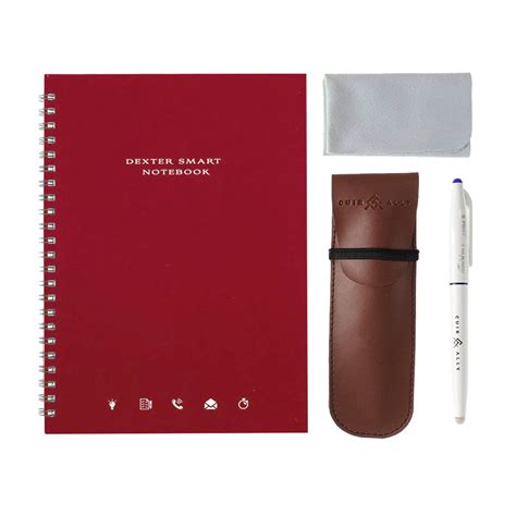 Dexter Spiral Erasable And Reusable Eco Friendly Red Notebook A5 Rule Makoba