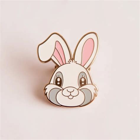 Rabbit Enamel Pins Top Manufacturer Of Promotional Ts Peakeen