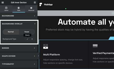 hub elementor video background liquidthemes knowledge base