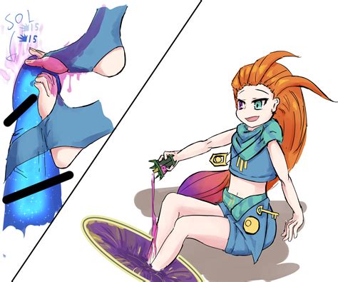 Rule 34 Foot Fetish Footjob League Of Legends Portal Object Toeless