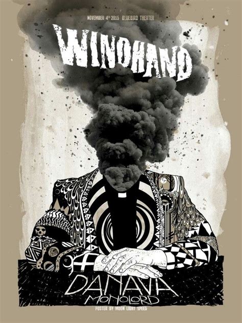 Windhand Gig Posters Band Posters Poster