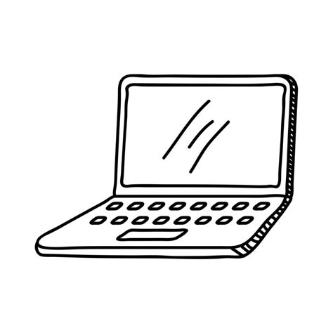Computer Doodle Vector Art Icons And Graphics For Free Download