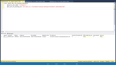 วิธีทำการ Native Backup และ Restore ไปยัง Sql Server บน Rds Developersio