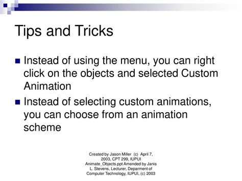 Animating Multiple Objects Ppt Download