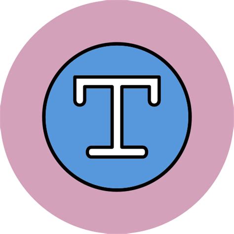 Text Generic Color Lineal Color Icon