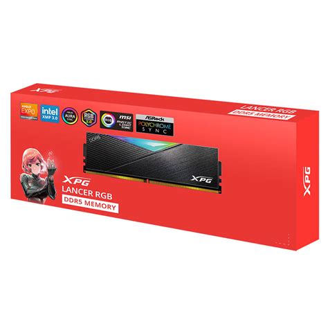 Ram Xpg Ddr5 16gb Lancer Rgb 5200 Mt S Dimm Pc Nimavi
