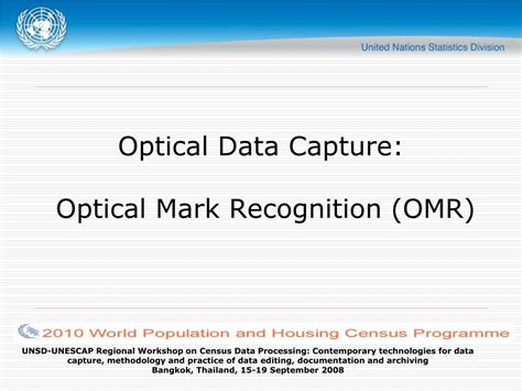 Ppt Utilizing Optical Mark Recognition Omr Technology For Data