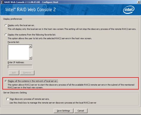 How To Monitor A RAID Array Using Intel RAID Web Console Intel