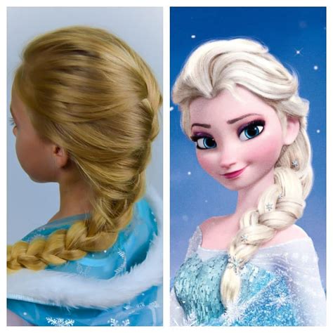 Elsa Hair Tutorial Diy Elsa Hair Elsa Hair And Makeup