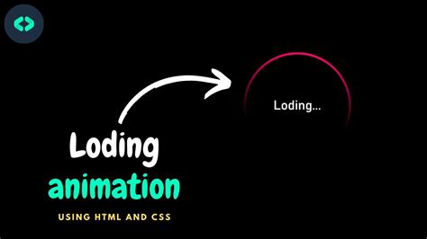 Loading Animation Using Html And Css Quick Css Animation Youtube