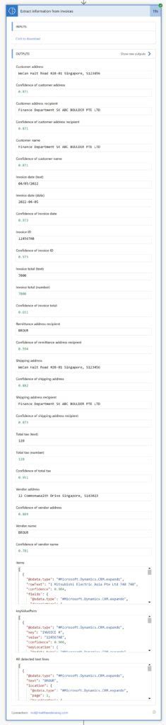 Extract Invoice Details With Power Automate And Ai Builder