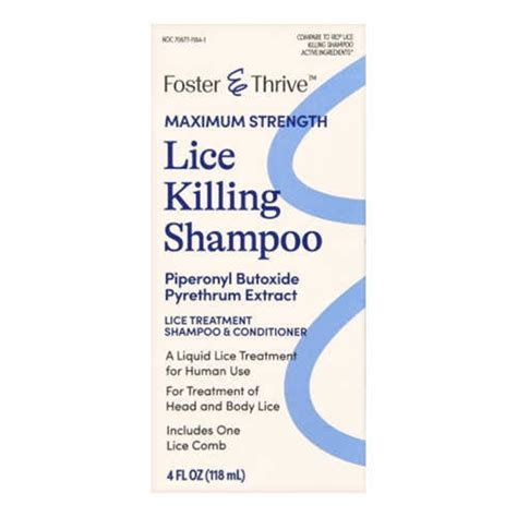 Foster And Thrive Lice Killing Shampoo At
