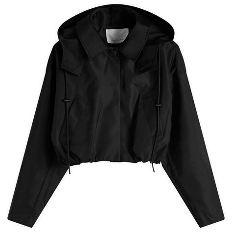 Cecilie Bahnsen Womens Orit Jacket In Black Cecilie Bahnsen