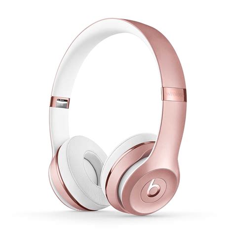 Restored Solo Wireless Headphones Rose Gold Refurbished Walmart Com