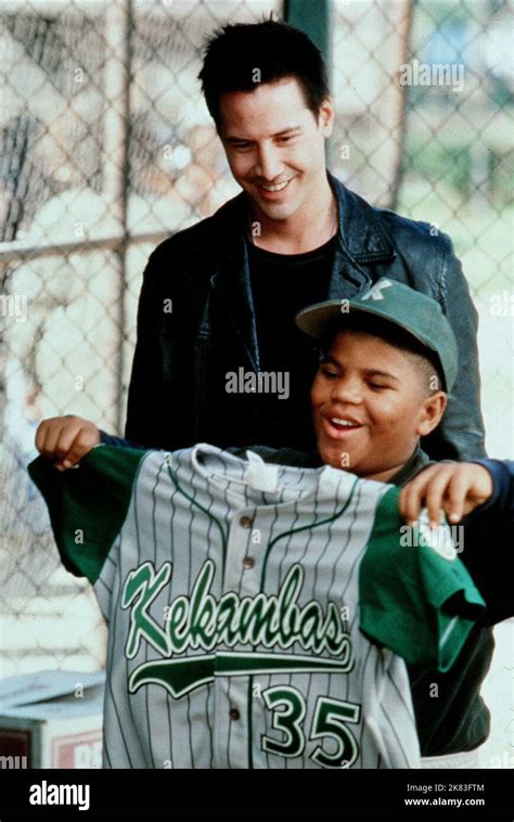 Keanu Reeves And Julian Griffith Film Hard Ball Hardball Usager 2001