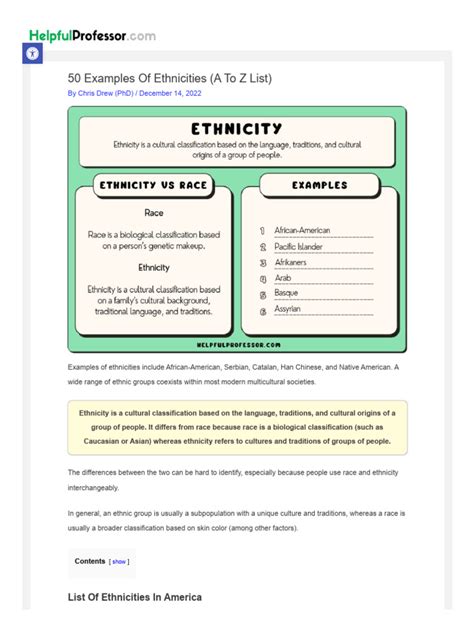 50 Examples Of Ethnicities A To Z List 2023 Pdf Maya Peoples Hutu
