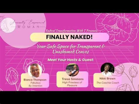 Finally Naked Virtual Talk Series For May YouTube