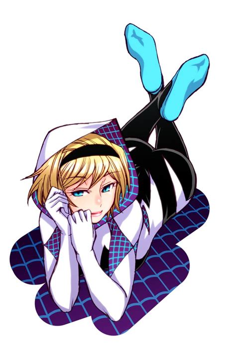 Spider Gwen And Gwen Stacy Marvel And 1 More Drawn By Chibatoshirou