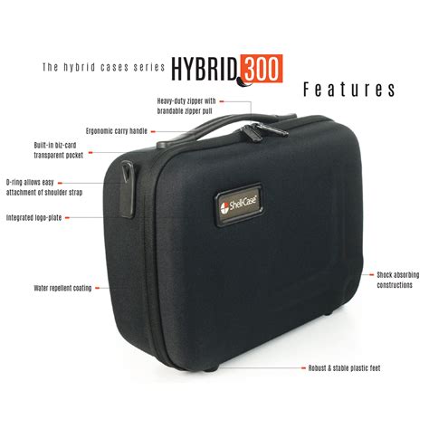 Shell Case Hybrid 311 Eva Carrying Case Pick N Pluck Foam Interior