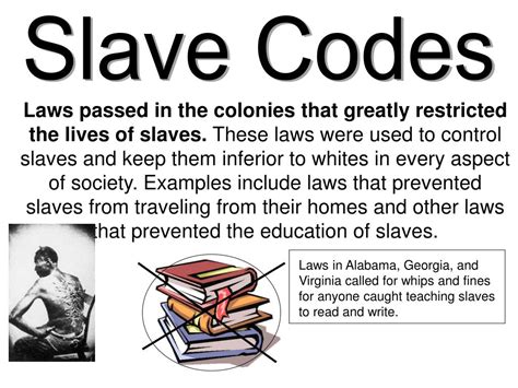 Slave Codes