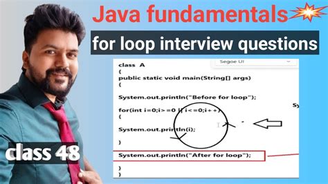 Java New Batch Class 48 Java Fundamentals Interview Questions On