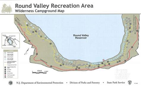 Round Valley Reservoir Campground Lebanon Nj South Jersey Trails