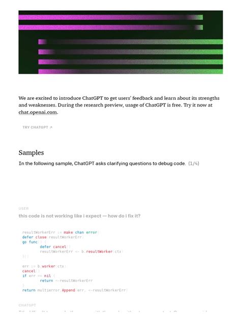 2chatgpt Optimizing Language Models For Dialogue Pdf