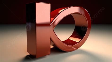 어두운 색 배경에 빨간색 배경이 있는 크롬 문자 K 3d 편지 K 고화질 사진 사진 배경 일러스트 및 사진 무료 다운로드