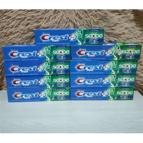 Crest Scope Complete Whitening Toothpaste Outlast Long Lasting Mint Lazada Ph