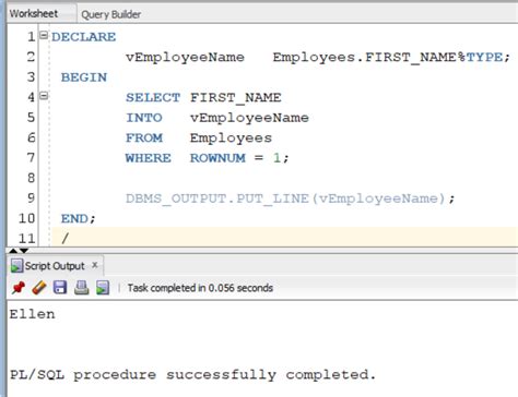 Oracle Sqlplsql Section 23 Difference Between Type And Rowtype