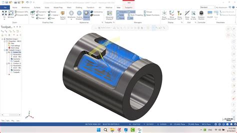 Training Mastercam 4 Axis 1 Youtube