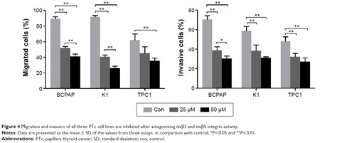 The Effect Of Antagonizing Rgd Binding Integrin Activity In Papillary Ott