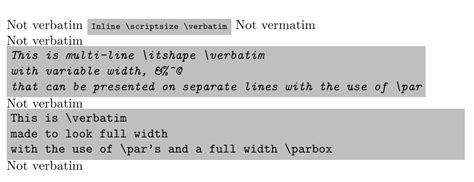 Color Getting Verbatim With Soft Grey Background As In Tex Stackexchange TeX LaTeX Stack