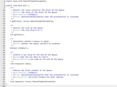 Solved Inspect The Filesinspect The Queuejava And