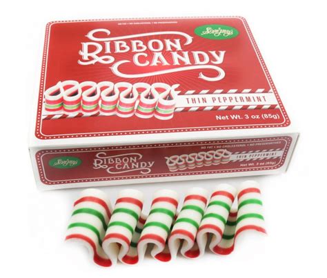 Peppermint Ribbon Candy Box 6 Count
