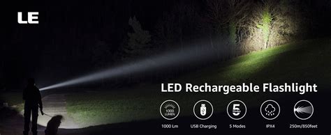 Lepro Led Rechargeable Flashlight Lepro Us