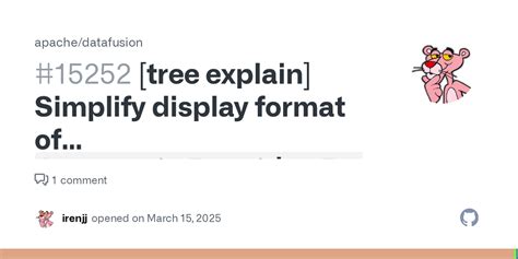 Tree Explain Simplify Display Format Of `aggregatefunctionexpr` · Issue 15252 · Apache
