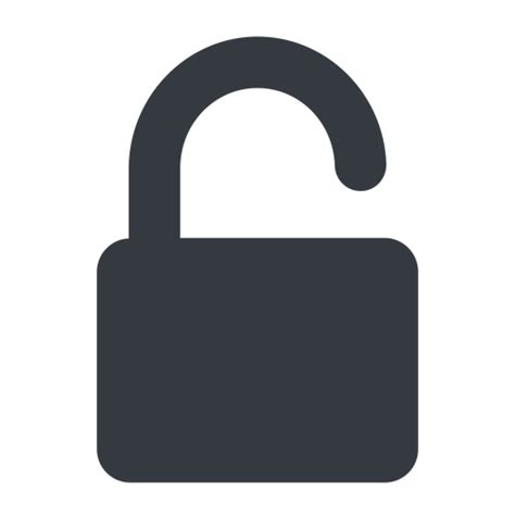 Unlock Solid Icon By Friconix Fi Xnsuxl Unlock Solid Normal Solid Unlocked Secure Safe Padlock