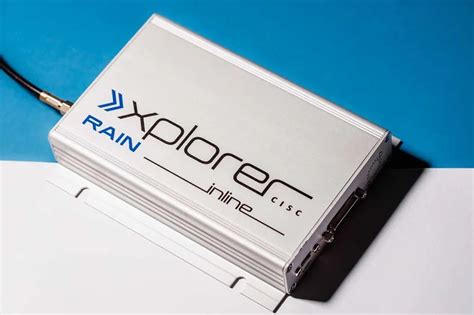 rain xplorer inline cisc adding trust in a connected world