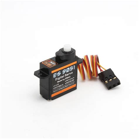 Emax Es08ma Ii 12g Mini Metal Gear Analog Servo For Rc Modelandrobot Pwm