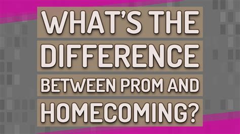 The Difference Between Homecoming And Prom At Bryan Northern Blog