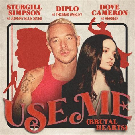News Kiss Diplo Sturgill Simpson And Dove Cameron Use Me Brutal