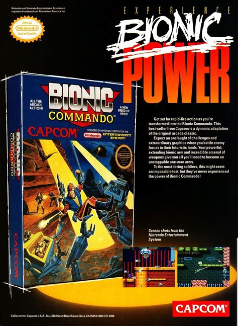 Bionic Commando Nes R Retrogaming
