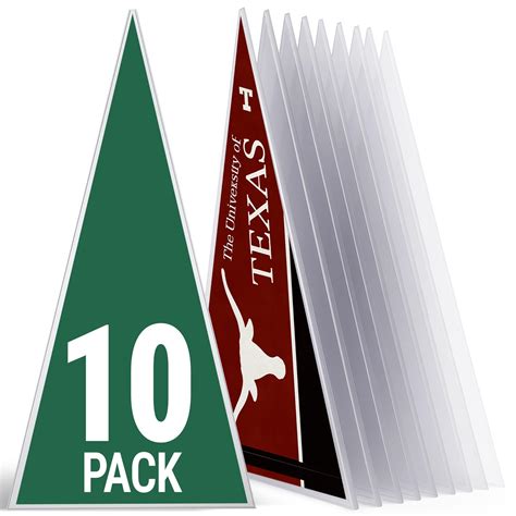Side Load Pennant Holders Pennant Toploaders 12x30 Side Loaders 10