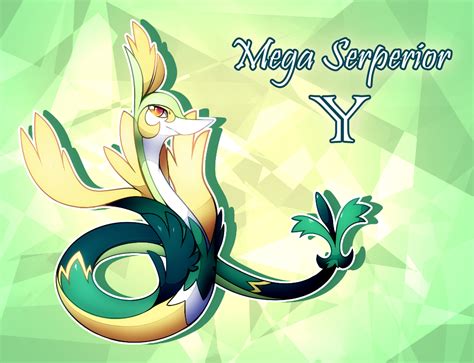 Pokemon Serperior Mega Evolution