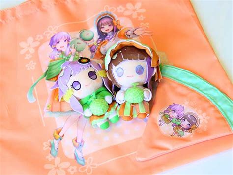 石黒千尋＆結月ゆかり「おしぐるみ」 バッグセット 石黒千尋＆結月ゆかりコラボ 夕張メロンのことなら・ja夕張ギフトセンター