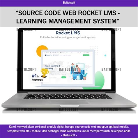 Jual Source Code Aplikasi Web Rocket Lms Learning Management System