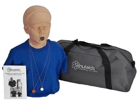 Adolescent Choking Manikin With Carry Bag Cpr Depot Usa