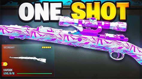 The *ONE SHOT* KAR98 CLASS SETUP In WARZONE 3 AFTER UPDATE 😍 ! ( Best KAR98k Class Setup Warzone ...